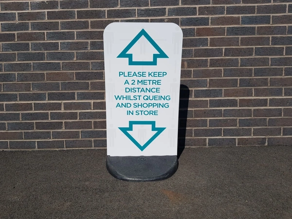 EcoFlex Pavement Sign | Grafx UK